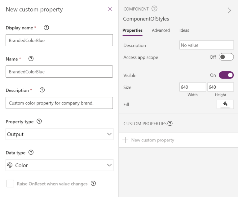 Power Apps: Canvas App Styles | Inline vs Internal vs External ...