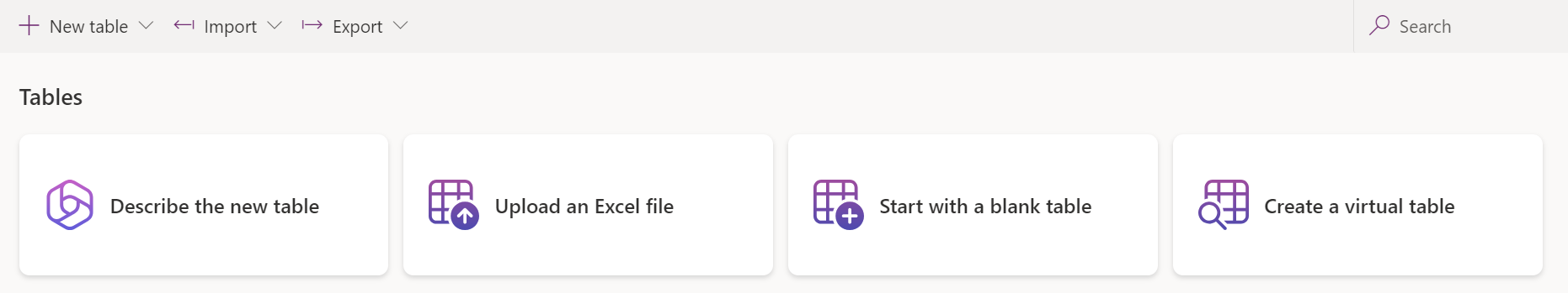 Power Platform: Data Sources | SQL Tables or Dataverse Tables | console.log('Charles');