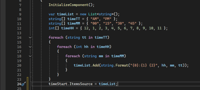 .NET MAUI: Picker for Time | XAML vs C# | console.log('Charles');
